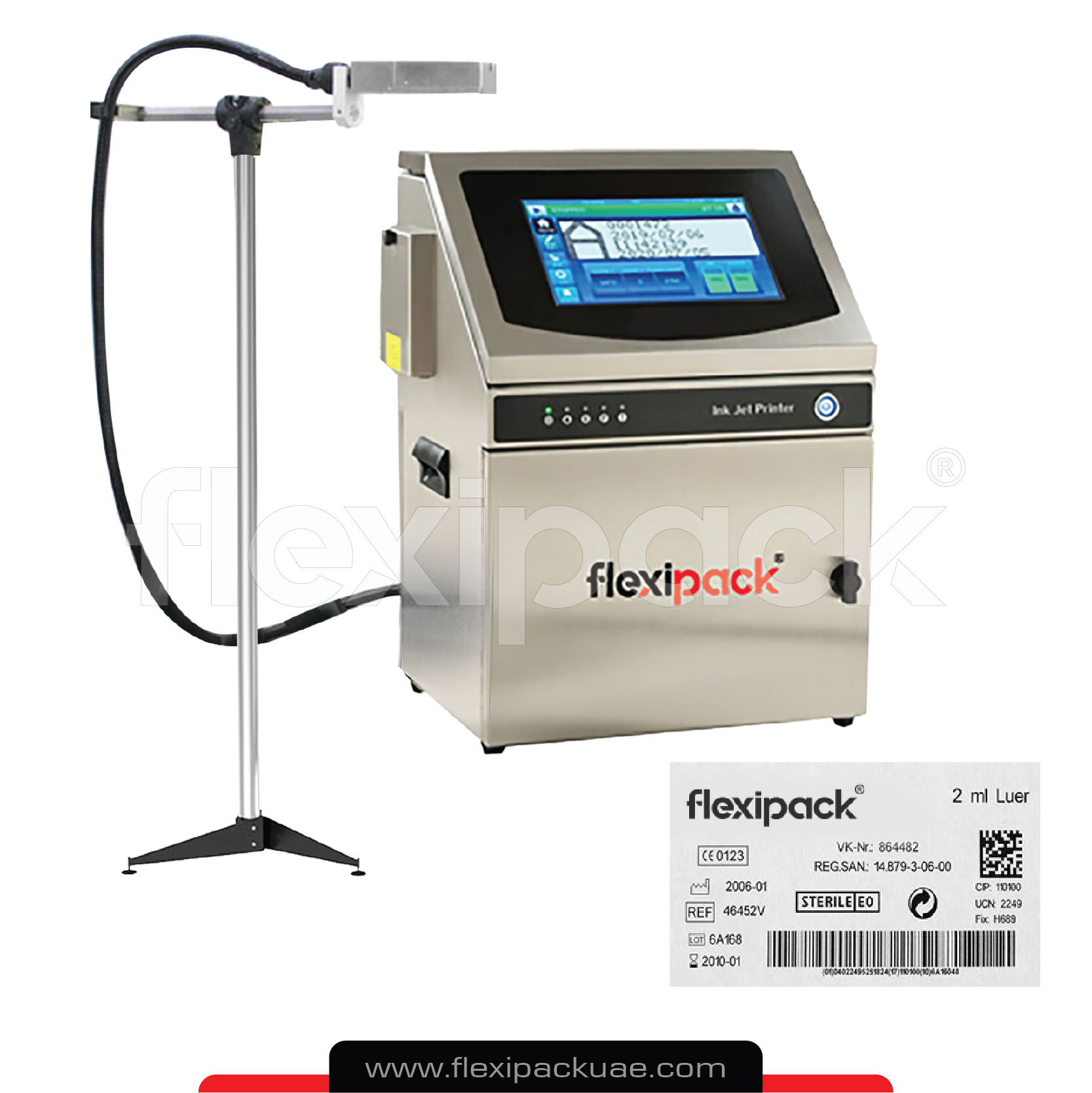 CONTINUOUS INKJET PRINTER (CIJ PRINTER) – FLEXI PACK MACHINERY