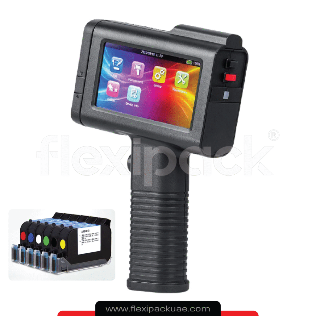 HANDHELD INKJET PRINTER – FLEXI PACK MACHINERY