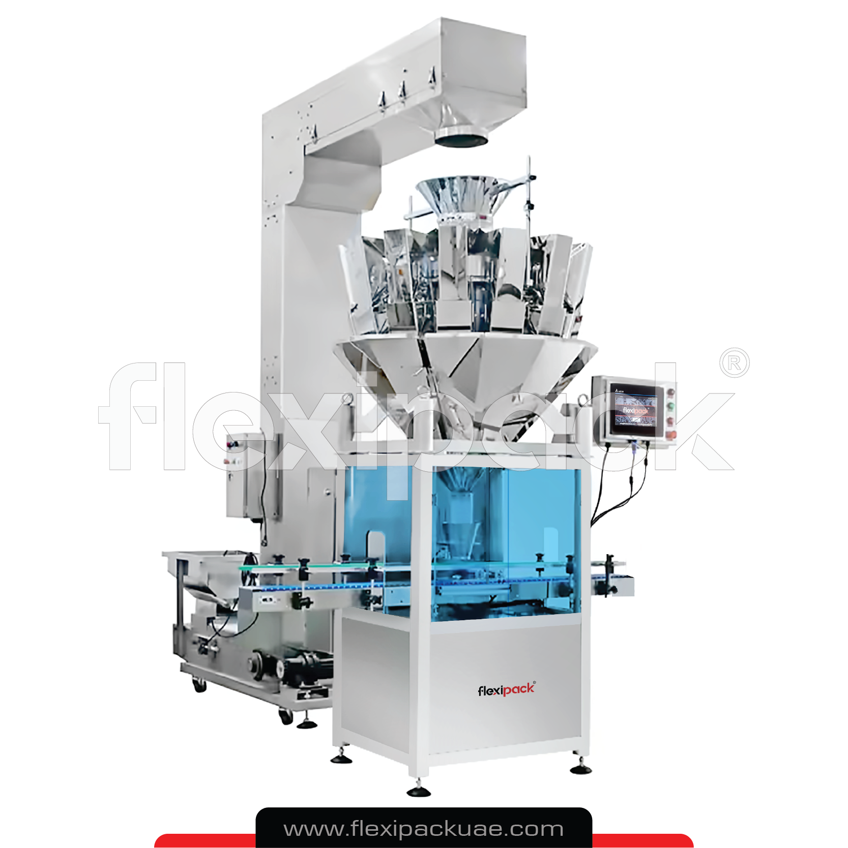 AUTOMATIC INLINE MULTIHEADS FILLING MACHINE – FLEXI PACK MACHINERY