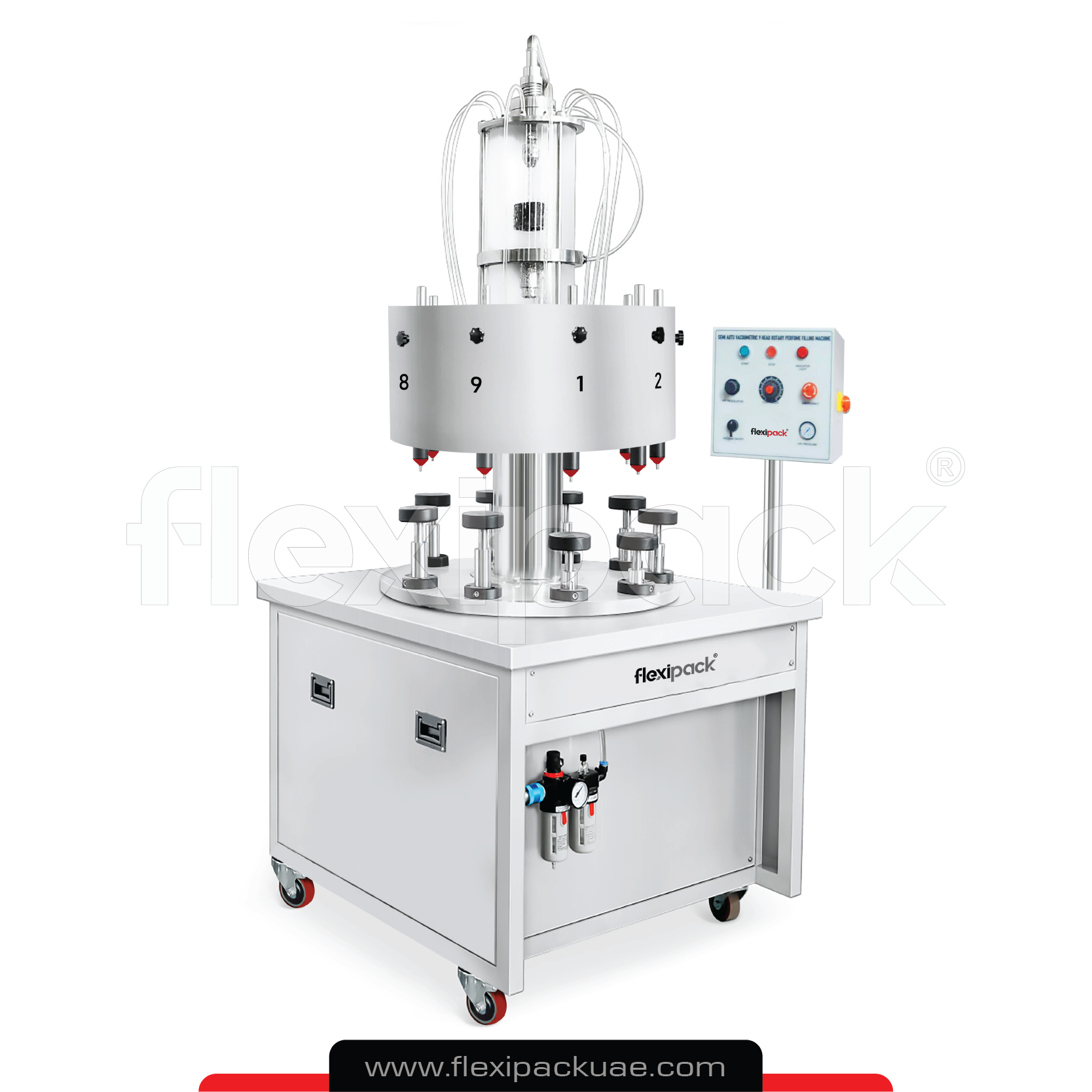 SEMI AUTOMATIC ROTARY PERFUME FILLING MACHINE – FLEXI PACK MACHINERY