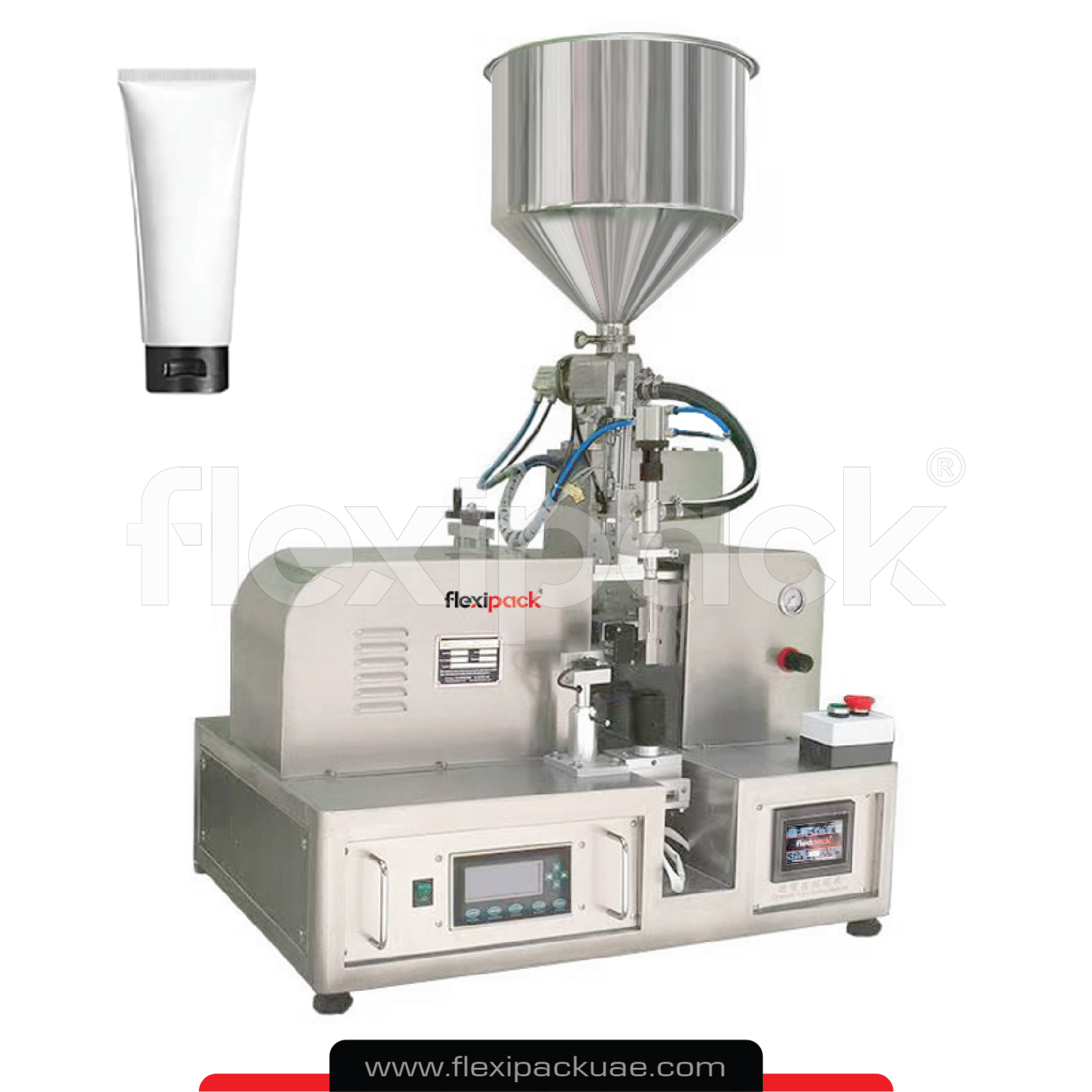 SEMI AUTOMATIC TUBE FILLING AND ULTRASONIC SEALING MACHINE – FLEXI PACK ...