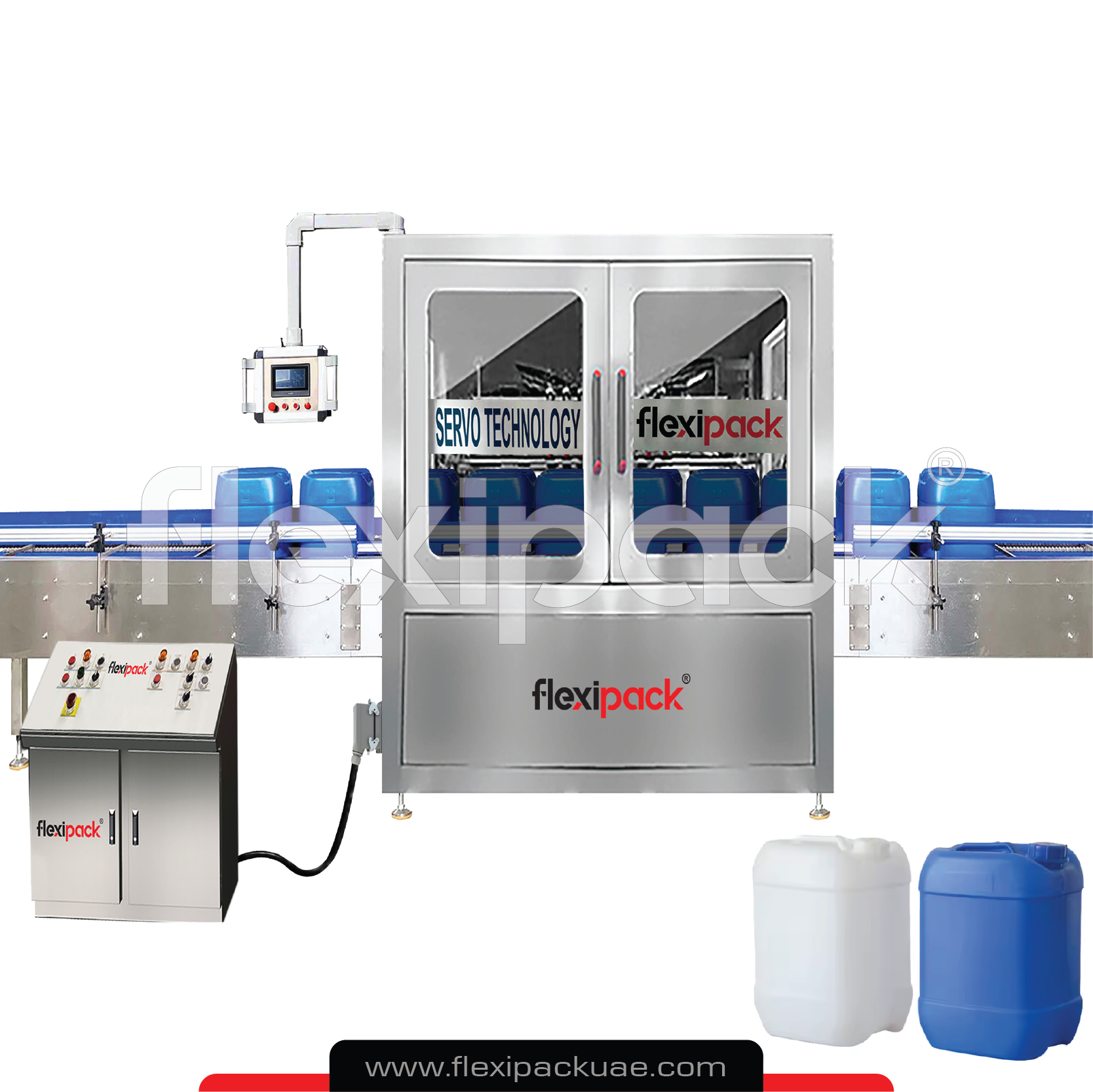 AUTOMATIC SERVO PAIL FILLING MACHINE – FLEXI PACK MACHINERY