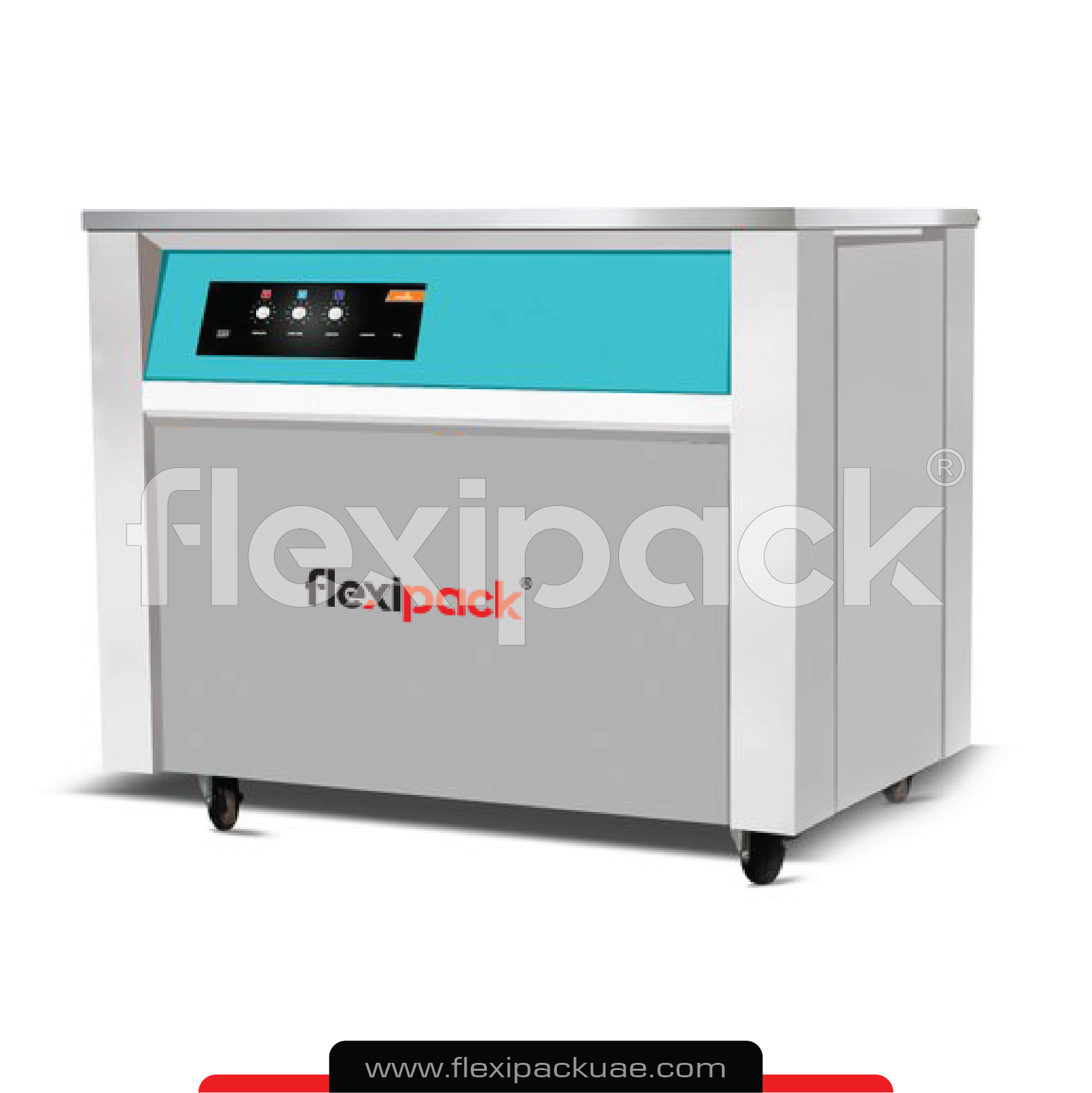SEMI AUTOMATIC STRAPPING MACHINE – FLEXI PACK MACHINERY