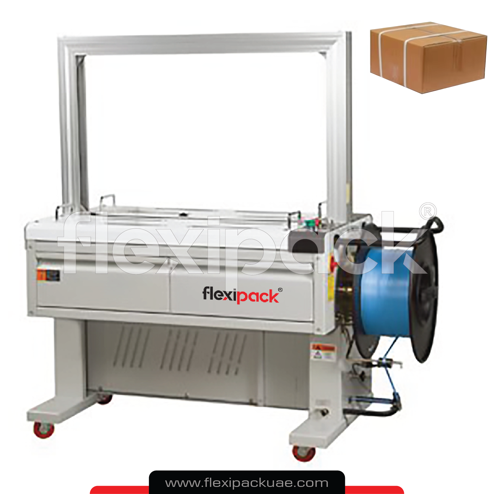 AUTOMATIC STRAPPING MACHINE – FLEXI PACK MACHINERY